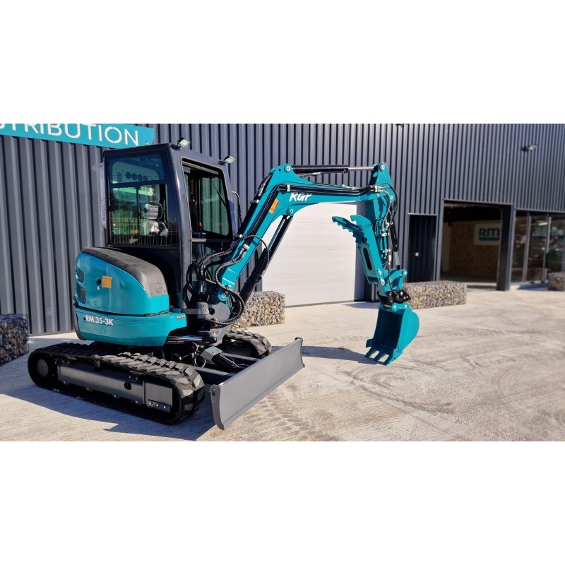 Mini-pelle 3.5T RM35-3KC Moteur kubota D1703