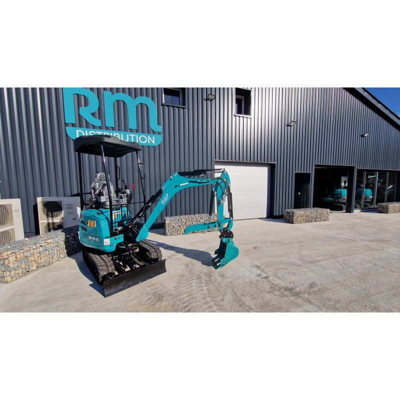 Mini-pelle 2T RM20-3K Moteur kubota D902